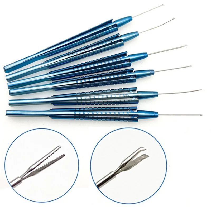 Capsulorhexis Forceps Titanium Gripping Forceps 20G 23G Intraocular ...