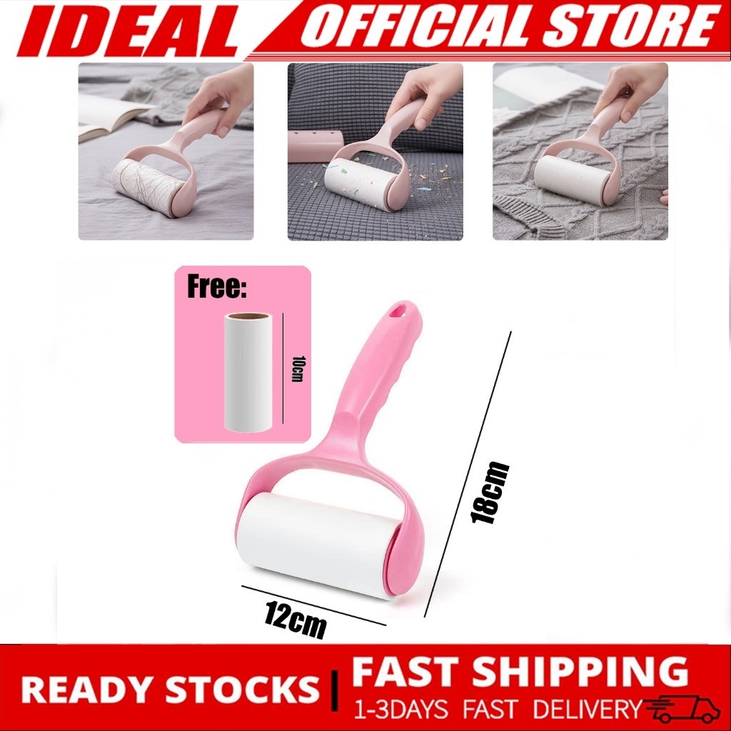 Sticky Lint Roller Clothes Dust Remover, Portable Pet Hair Sticky Roll ... Sticky Lint Roller Clothes Dust Remover, Portable Pet Hair Sticky Roll ...