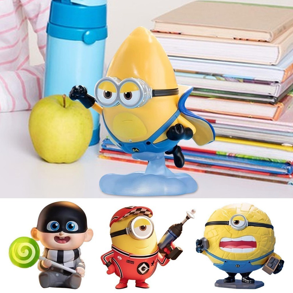 Minions Car Decoration Despicable me 4 Car Dashboard Ornaments Fun ...