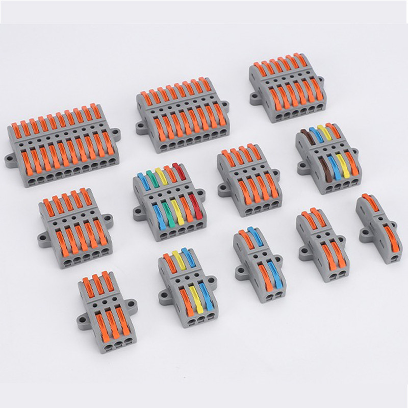 Wire Connector Mini Quick Terminal Blocks 2/3/5/6Pin Universal ...