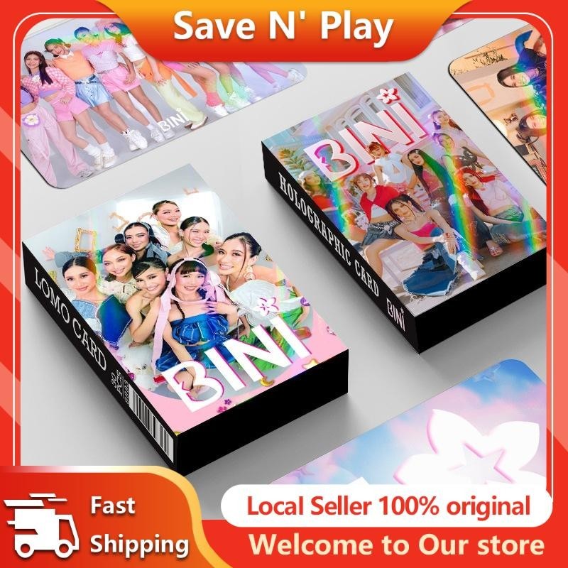30Pcs/Box BINI Photocards Two-sided LOMO Card Photocards | Shopee ...