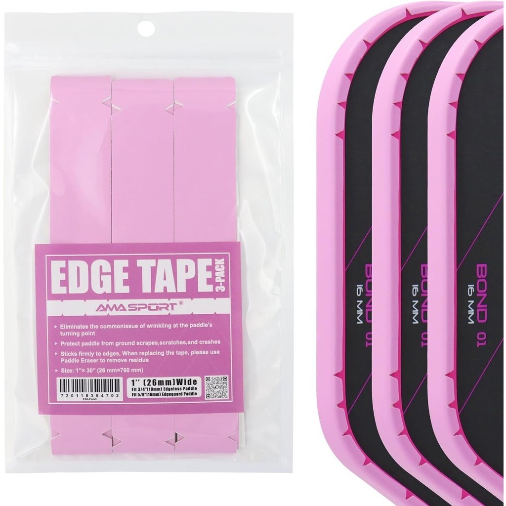 Amasport Pickleball Paddle Protection Grip Tape, for 19mm Thick ...