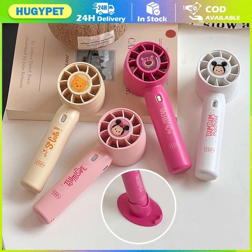 Disney Mini Portable Hand Fan USB Rechargeable Outdoor Air Cooler Table ...