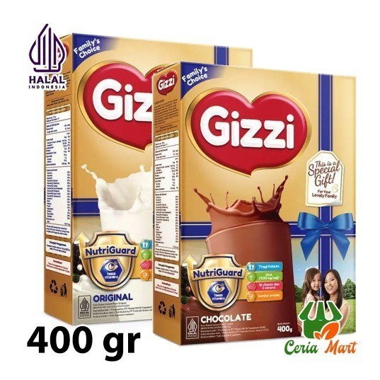 Gizzi Milk Powder Original Chocolate Nutriguard High Calcium Protein ...