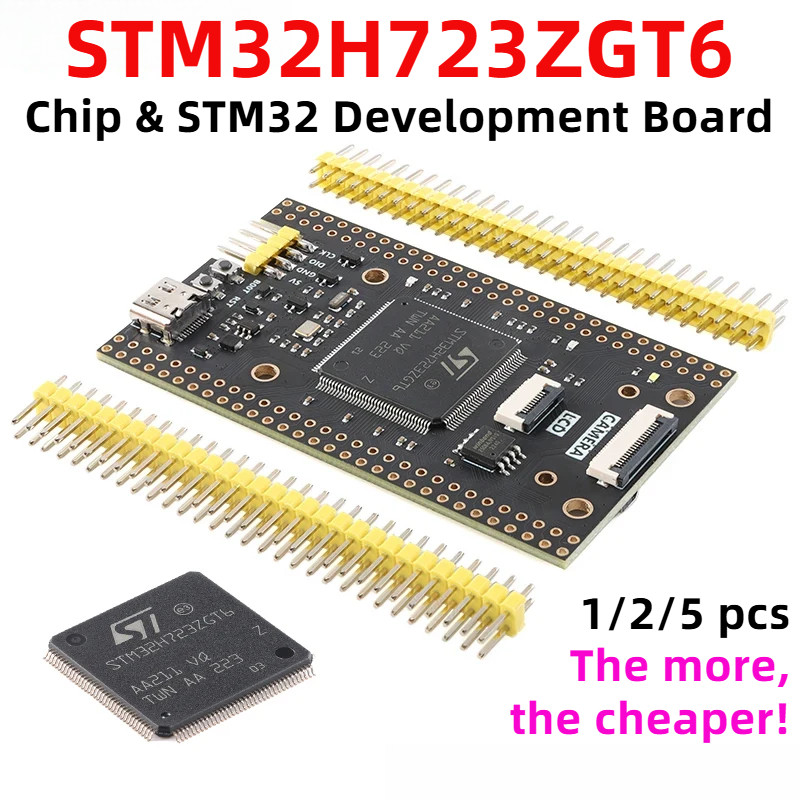 1/2/5pcs STM32H723ZGT6 Chip STM32 Core Development Board Module STM32H723 System Learning Board ...