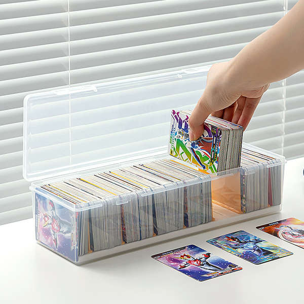 plastic storage box mini storage box Card Box Small Card Pack Card ...