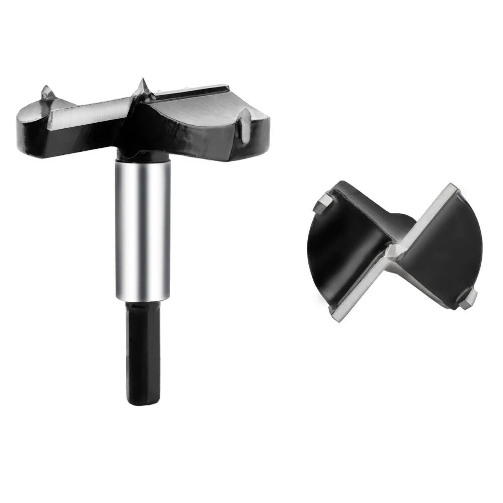 15mm-100mm Forstner Carbon Steel Boring Drill Bits Woodworking Self ...