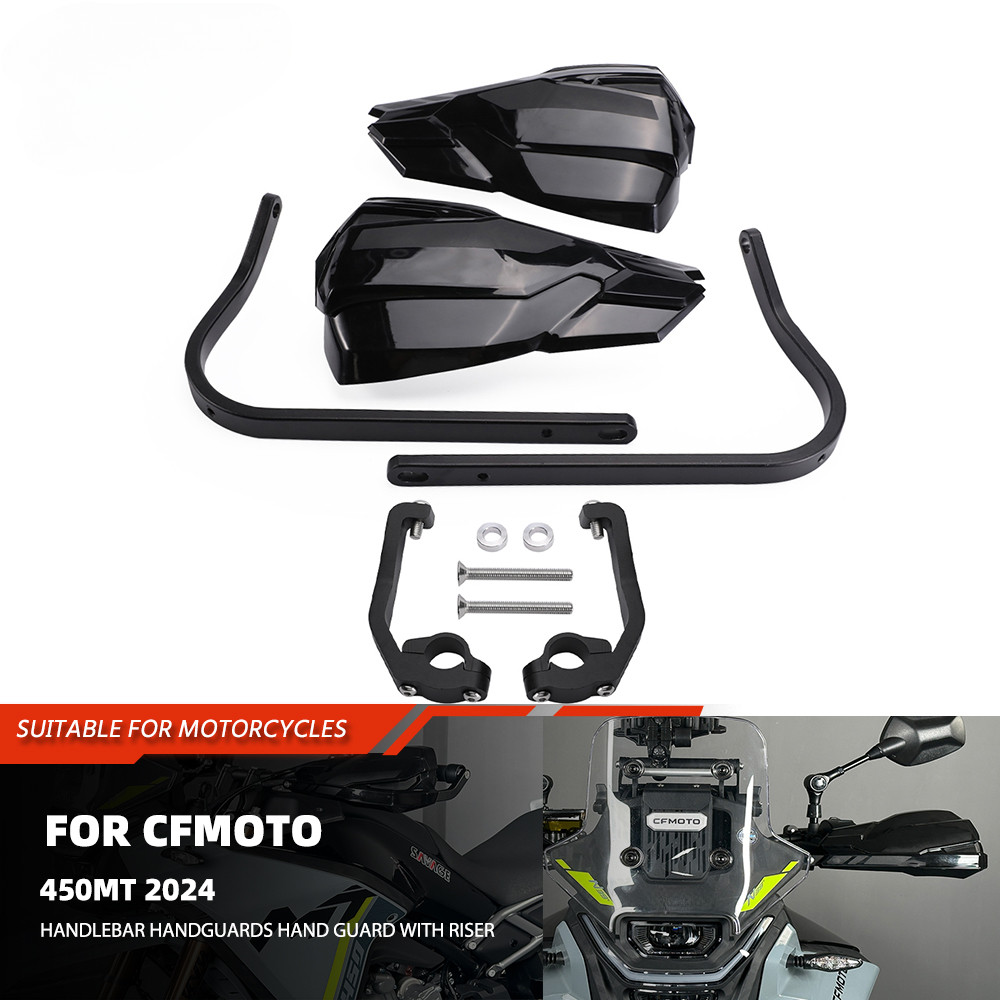 2024 For CFMOTO 450MT Handlebar Handguards Hand Guard with Riser 450 MT ...