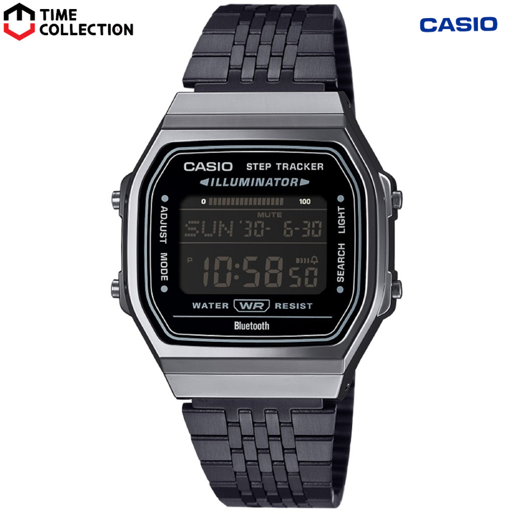 Casio ABL-100WEGG-1B Digital Stainless Steel Bluetooth Watch | Shopee ...