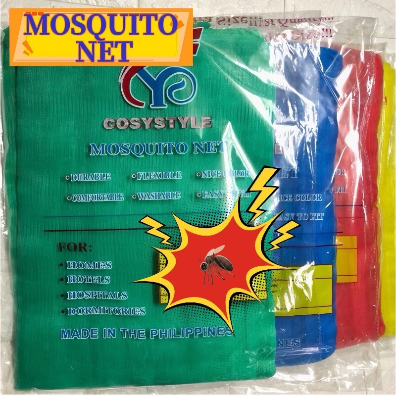 Kulambo Nylon Mosquito Net / Single-Single Extra-Double Extra-Family ...