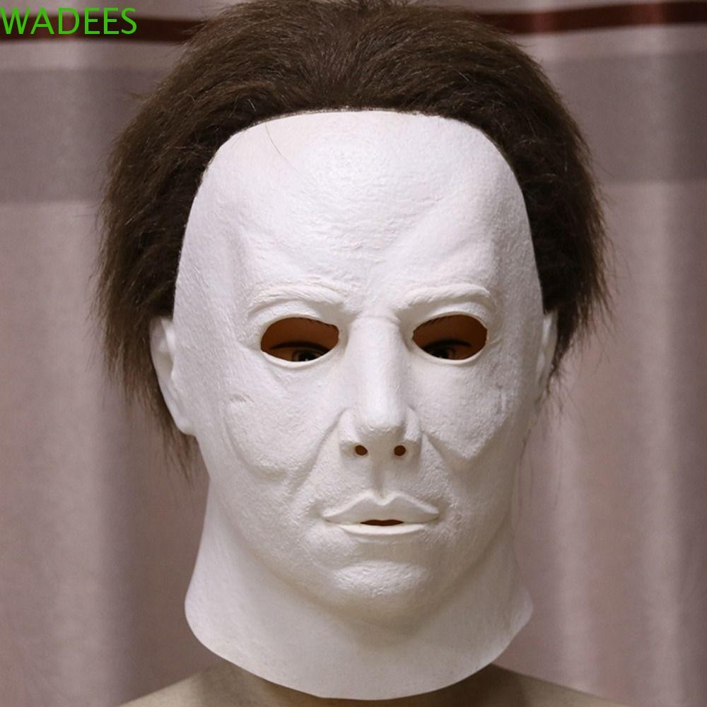 WADEES Michael Myers Mask, Horror Latex Killer Mask, Tricky Toys ...