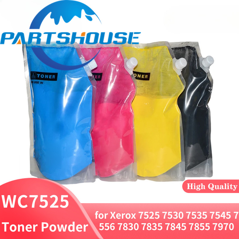 1000g WC7525 Toner Powder for Xerox WorkCentre 7525 7530 7535 7545 7556 ...