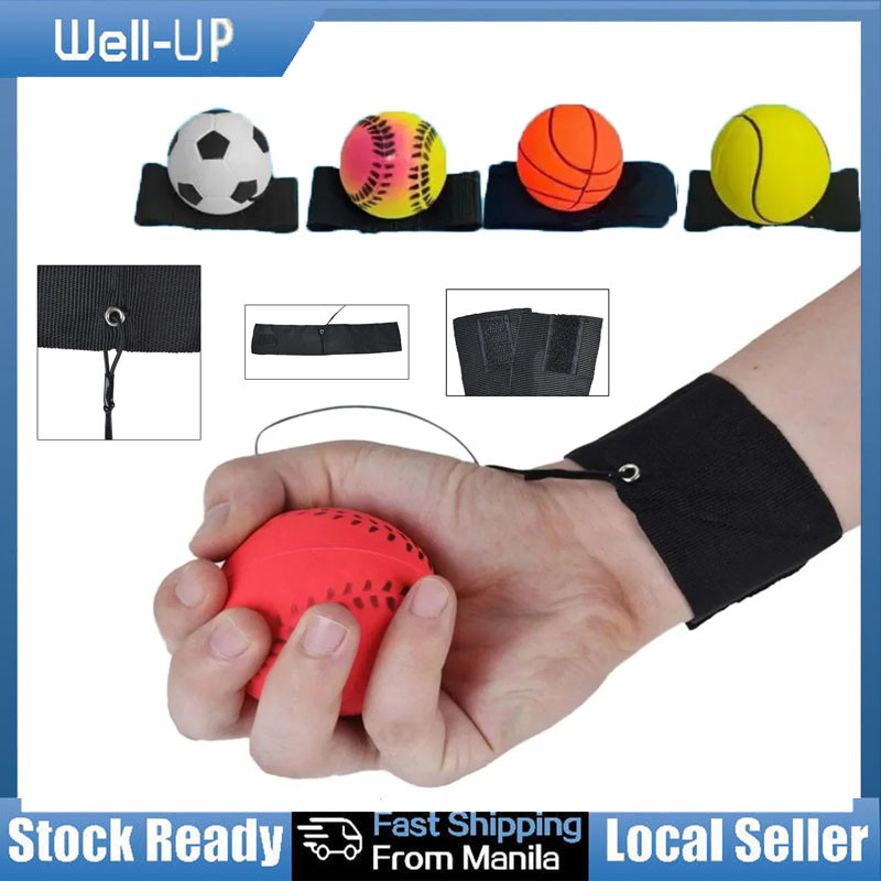 1pcs Sponge Rubber Wrist Strength Handball Children's Toy Sports Nylon ...