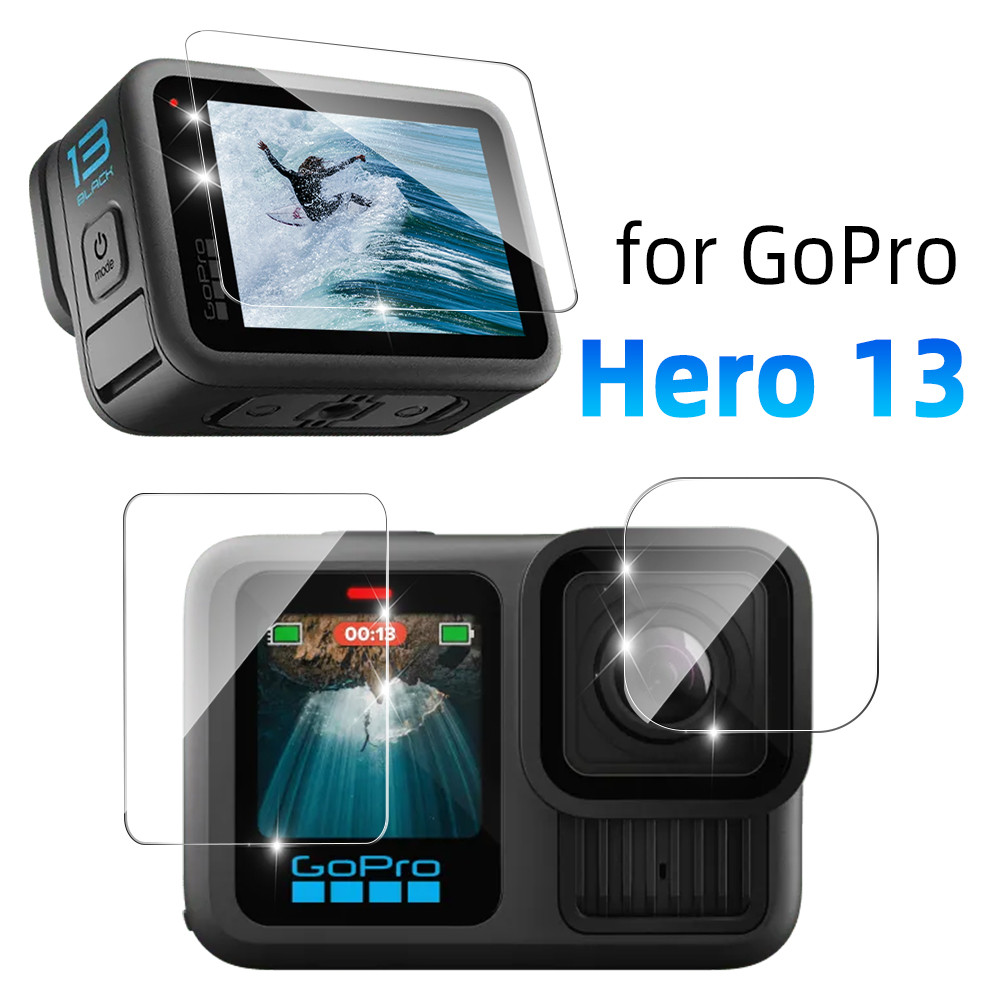 Protective Film for GoPro Hero 13 Screen Ultra-HD Tempered Glass Screen ...