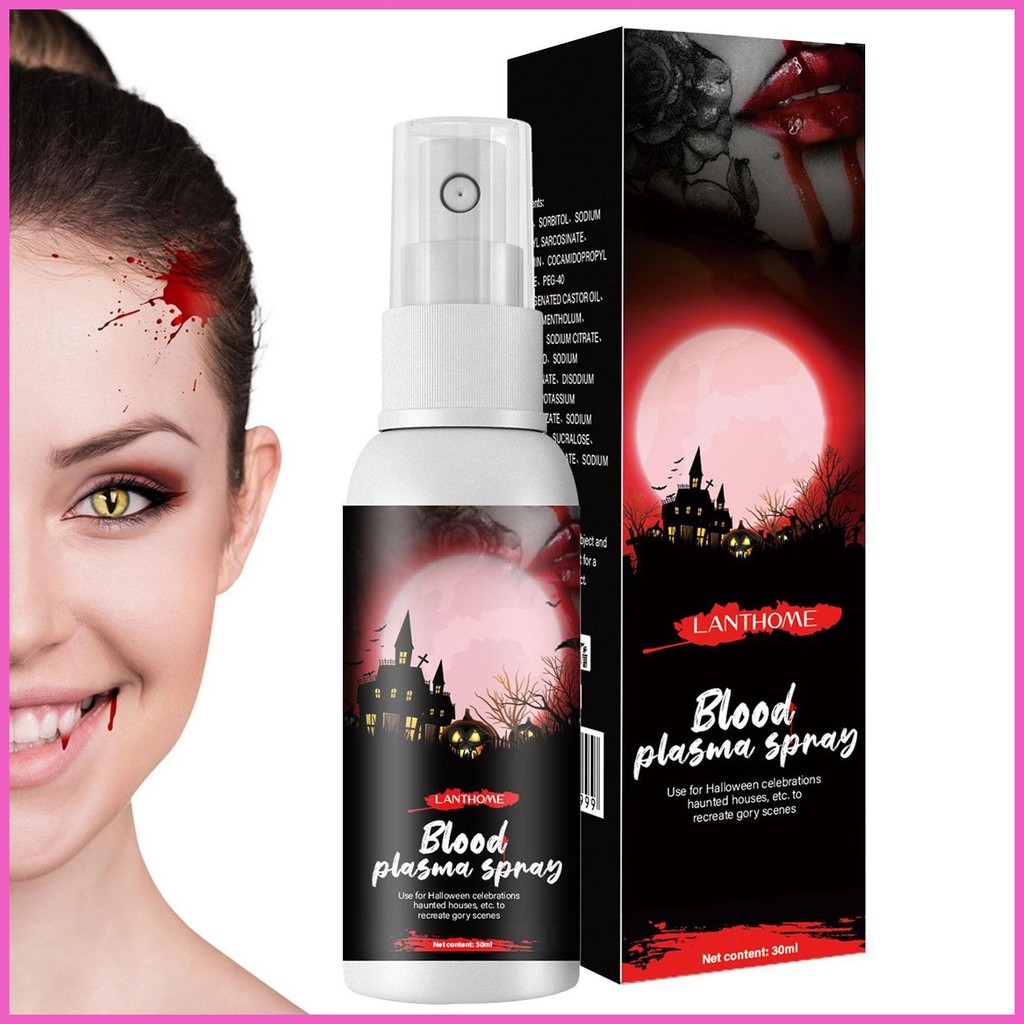 Realistic Fake Blood Halloween Fake Blood Makeup Spray Halloween Fake ...