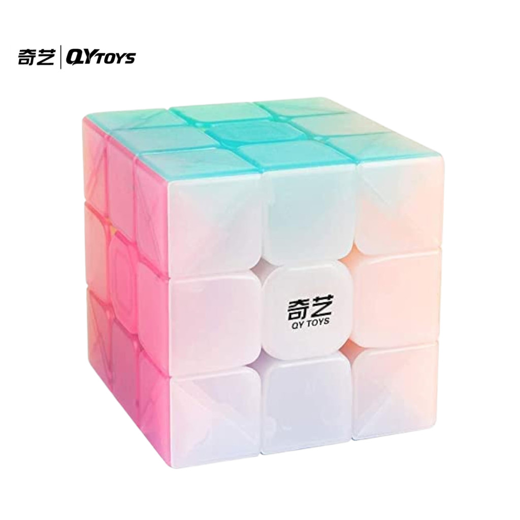Qiyi Toys Warrior W 3x3 Speed Cube Jelly 3x3x3 Magic Cube Puzzles ...