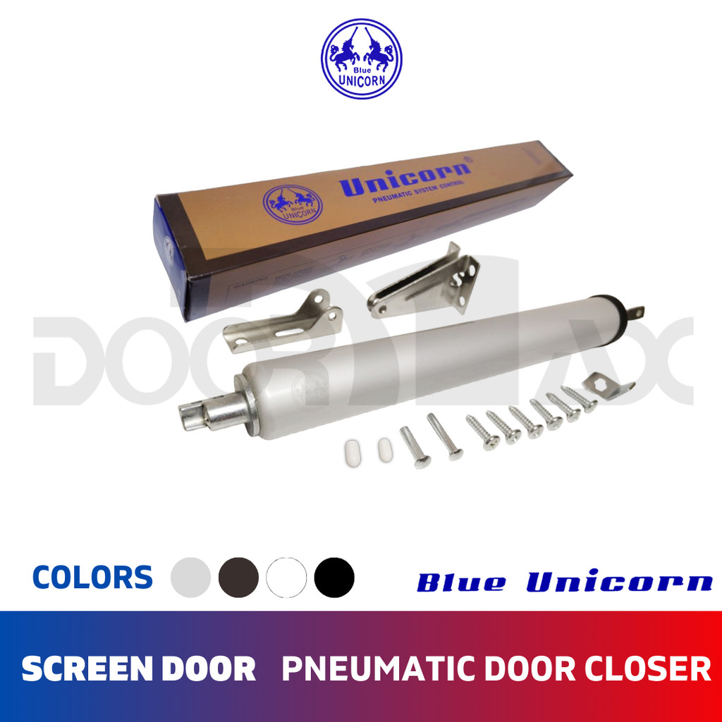BLUE UNICORN Pneumatic Hydraulic Tube Type Automatic Door Closer for ...