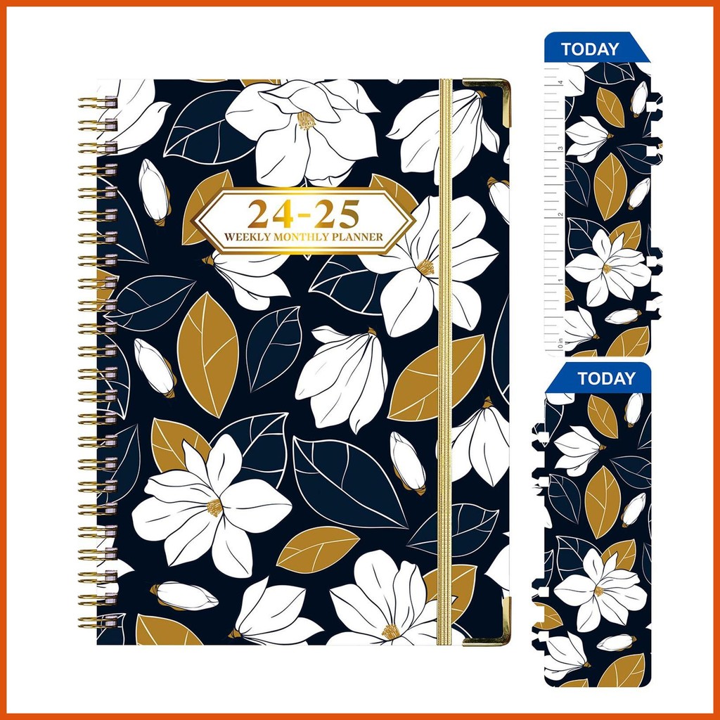 Monthly Weekly Planner 2024-2025 Calendar Academic Monthly Planner ...
