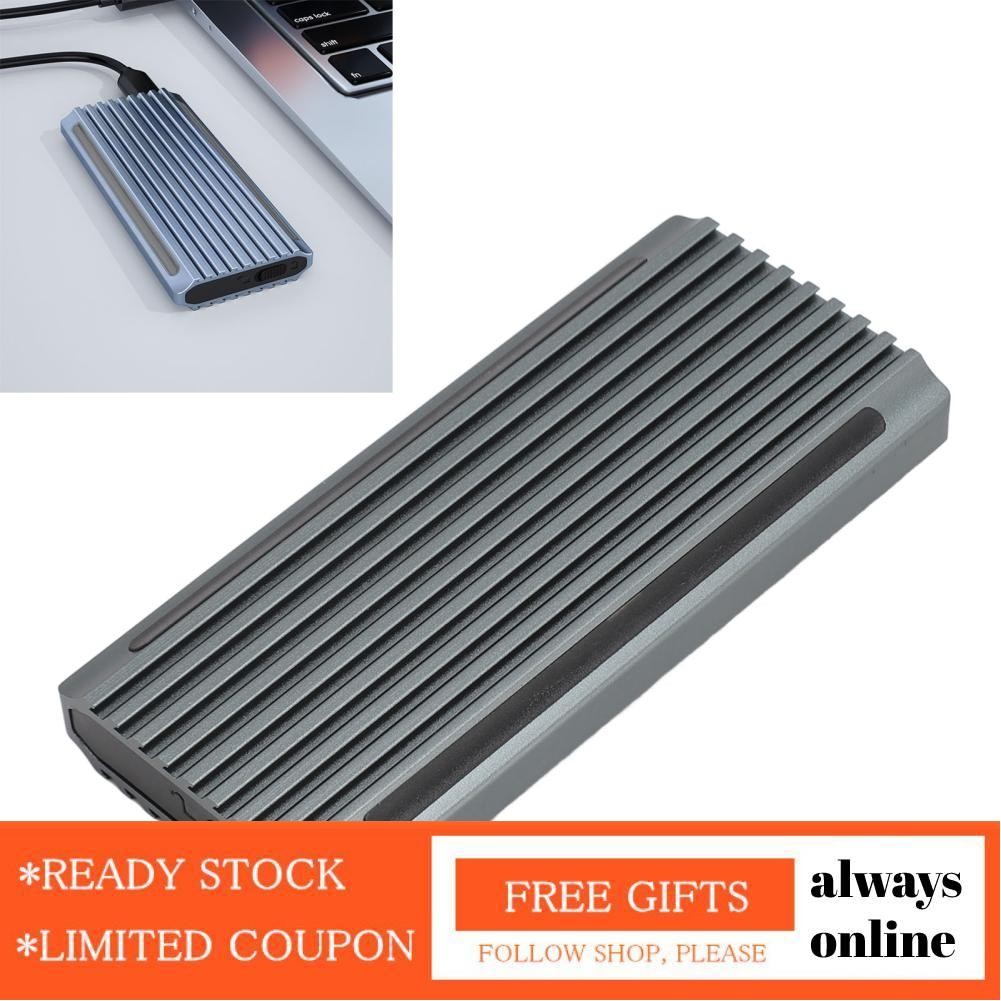 Alwaysonline M.2 NVMe SSD Enclosure Adapter Nvme PCIE NGFF Type C Gen2 ...