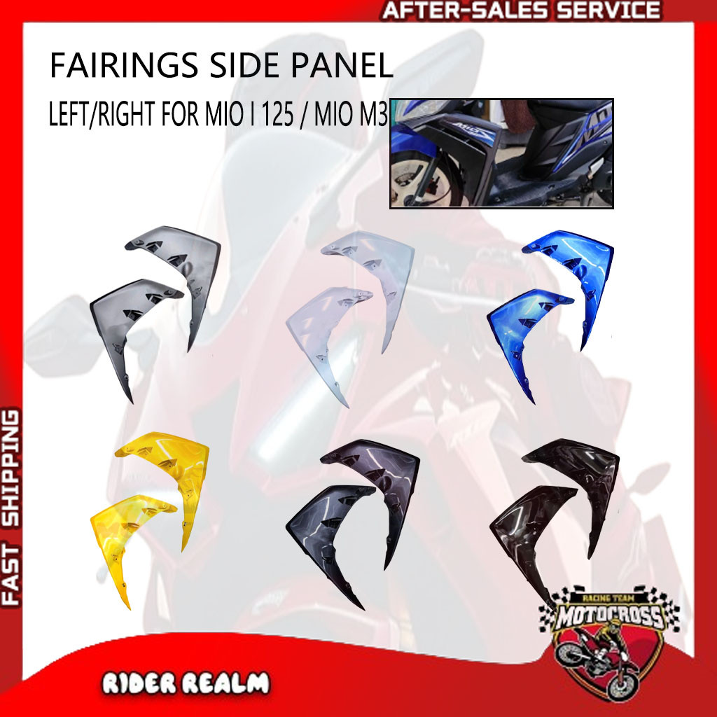 MOTORCYCLE FAIRINGS SIDE PANEL LEFT/RIGHT FOR MIO I 125 / MIO M3 ...