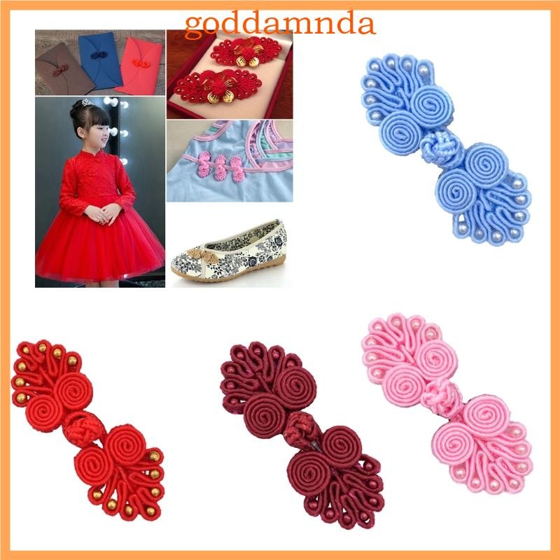 GODD Chinese Tang Shirt Buttons Seven Beads Cheongsam Fastener Button ...