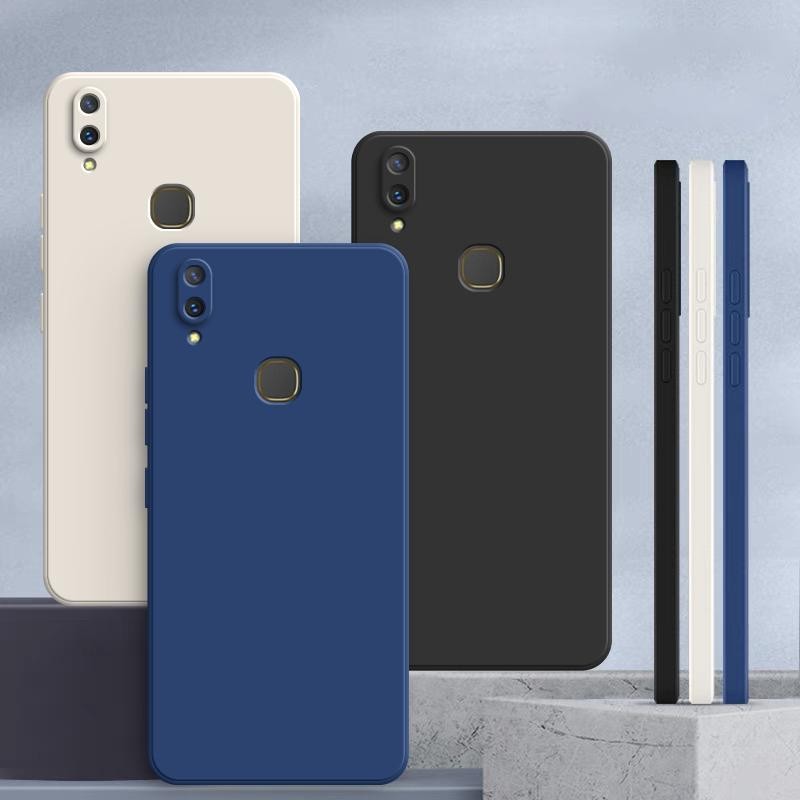 Case HuaWei Y7 Prime 2019 , solid color Huawei Y7 2019 Simple plain ...
