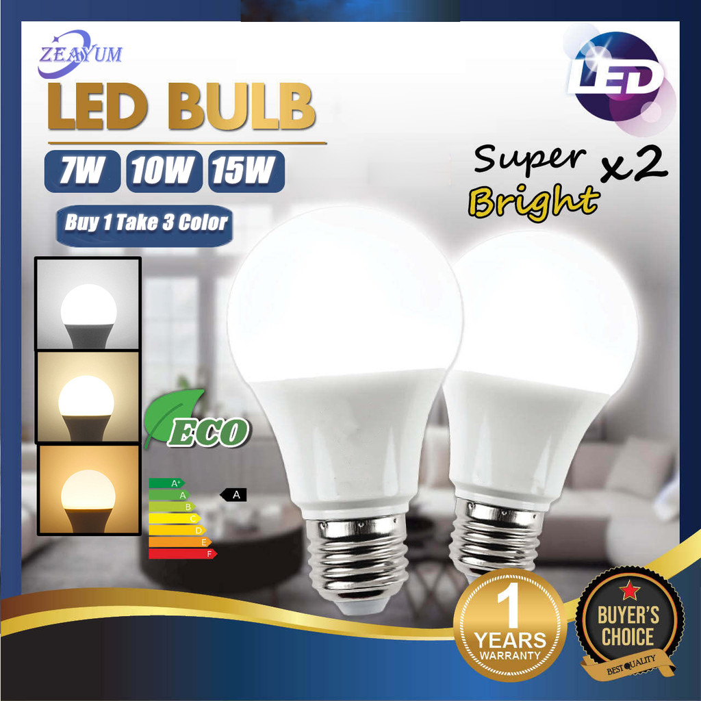 Tricolor LED Bulb E27 light Led Lamp Bulbs High Quality 7W 10W 15W ...