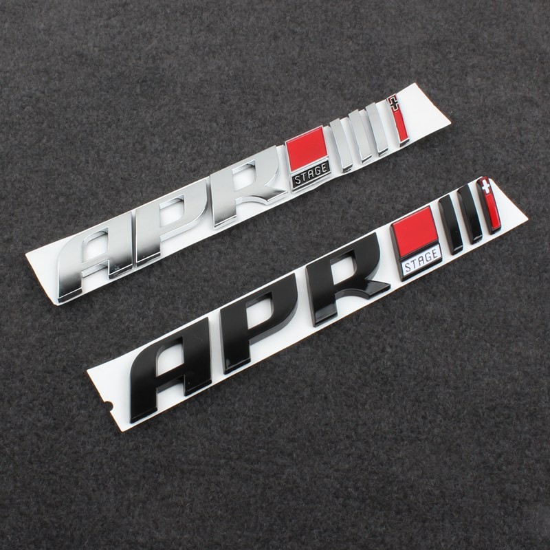 Vw Audi sticker APR modified car logo APR modified car logo decoration ...