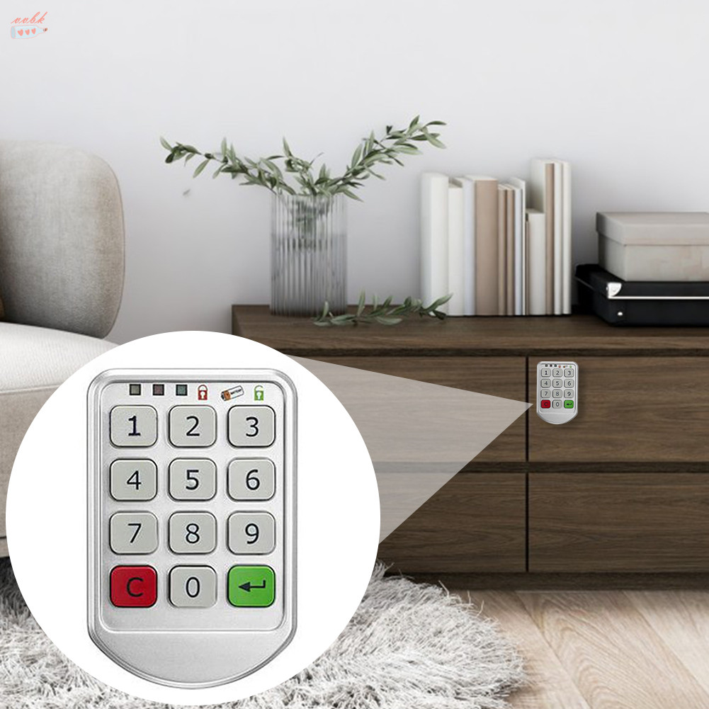 Electronic Password Cabinet Door Lock Multifunctional Combination ...