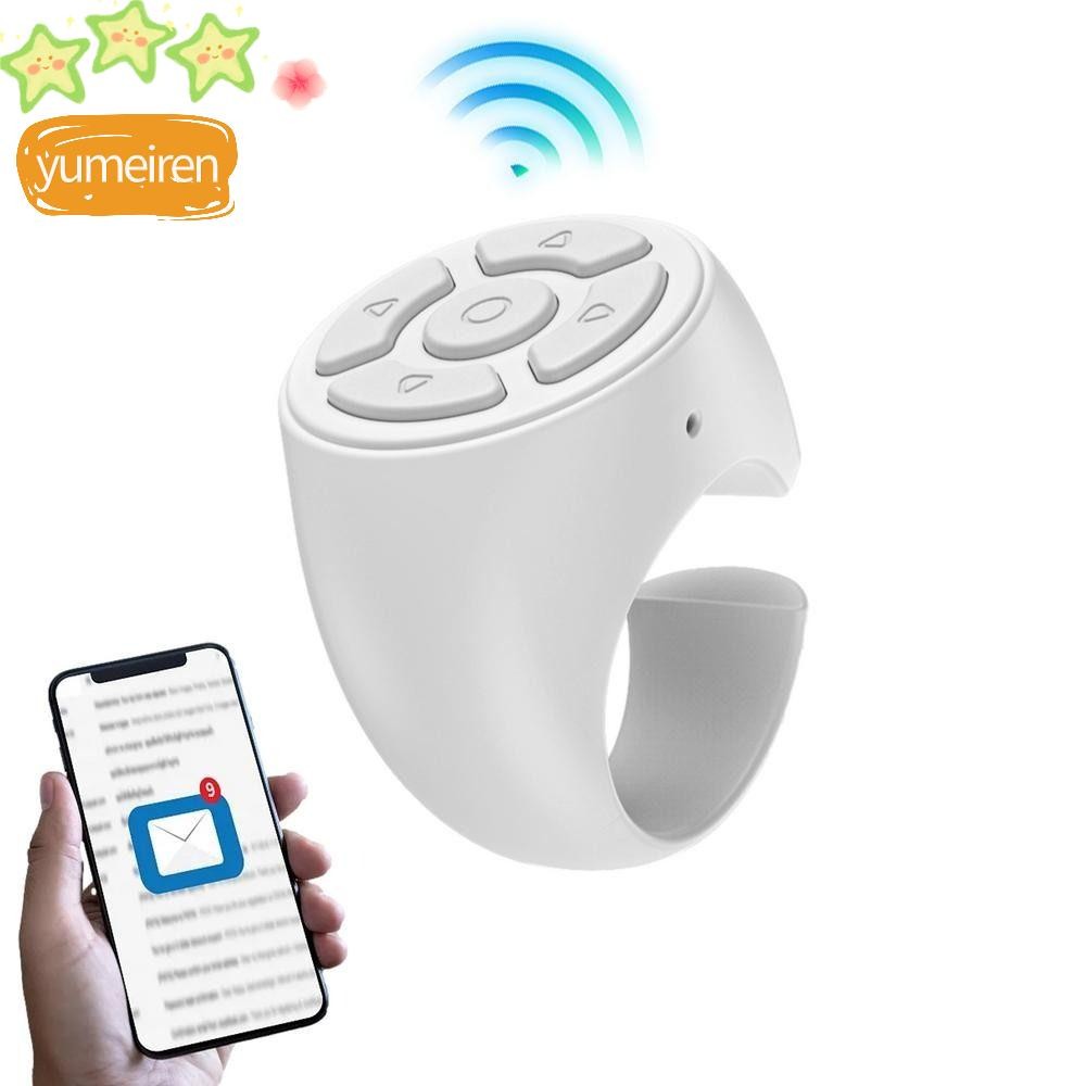 YUMEIREN Wireless Finger Scroller, Rechargeable Camera Remote Shutter ...