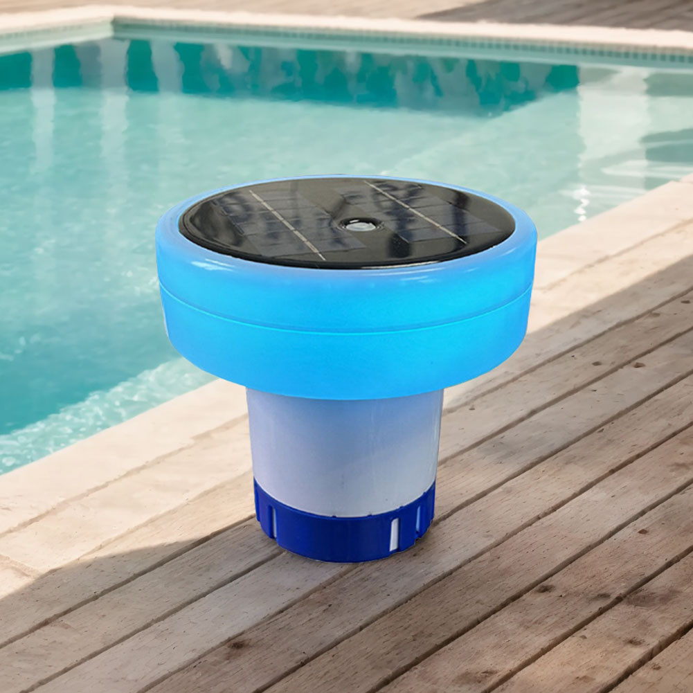 Solar Swimming Pool Chlorine Air Floater Floating Chlorine Gas ...