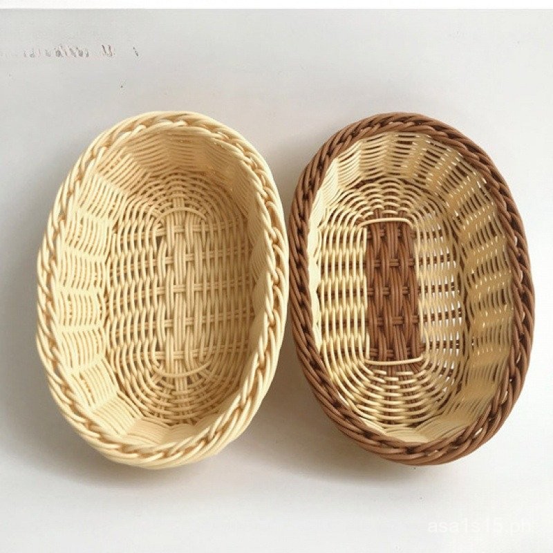 Bun Basket for Serving Steamed Buns, Home Dining Table Woven Bread ...