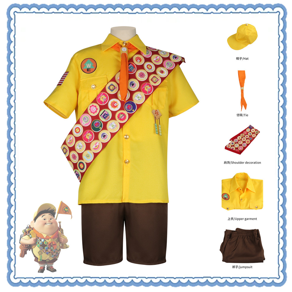 Up Cosplay Russell Little Explorer Anime Movie Same Character ...