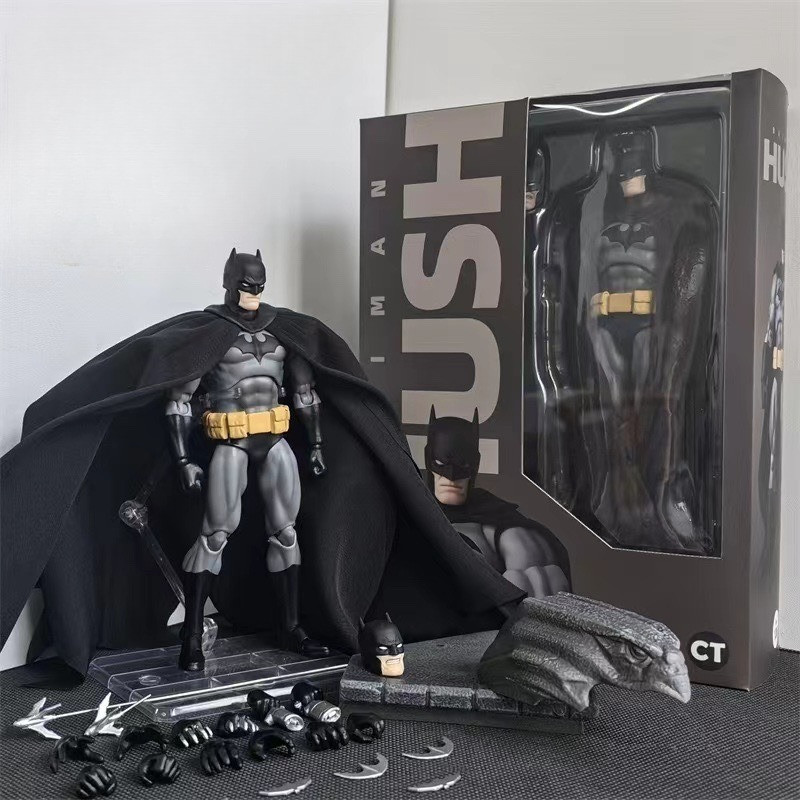 CT Toys Mafex 126 Batman Action Figures HUSH BLACK Ver DC Justice ...