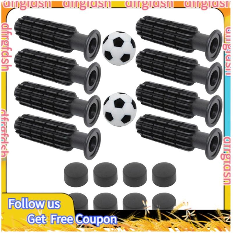 【D&F】8Pcs Foosball Grips with End Plug Table Football Children ...
