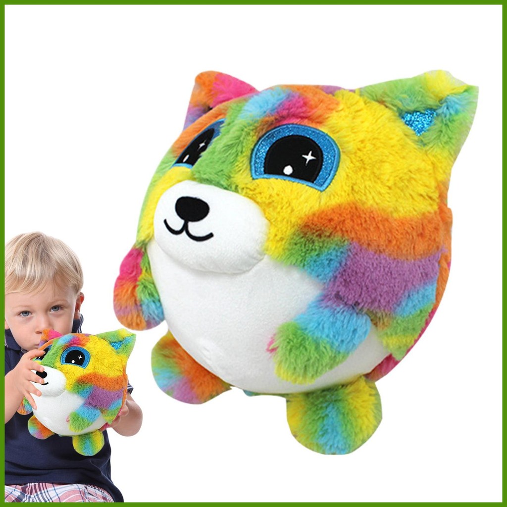 Inflatable Balls For Kids Inflated Baby Play Balls Colorful Rainbow ...