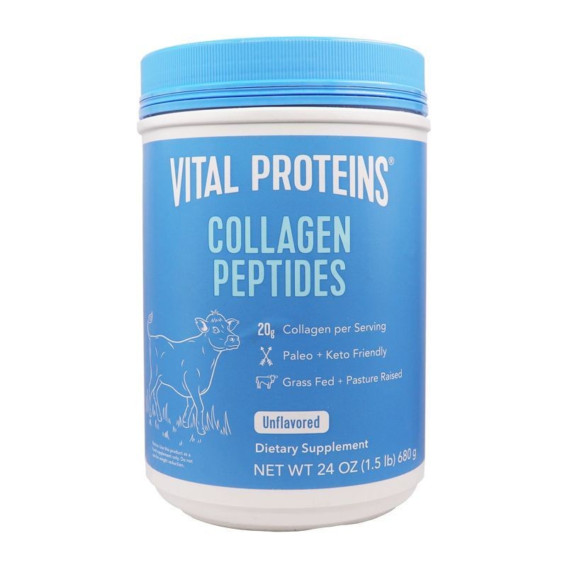 American Vital Prote Collagen Peptide Powder Big Blue Can Hydrolyzed ...