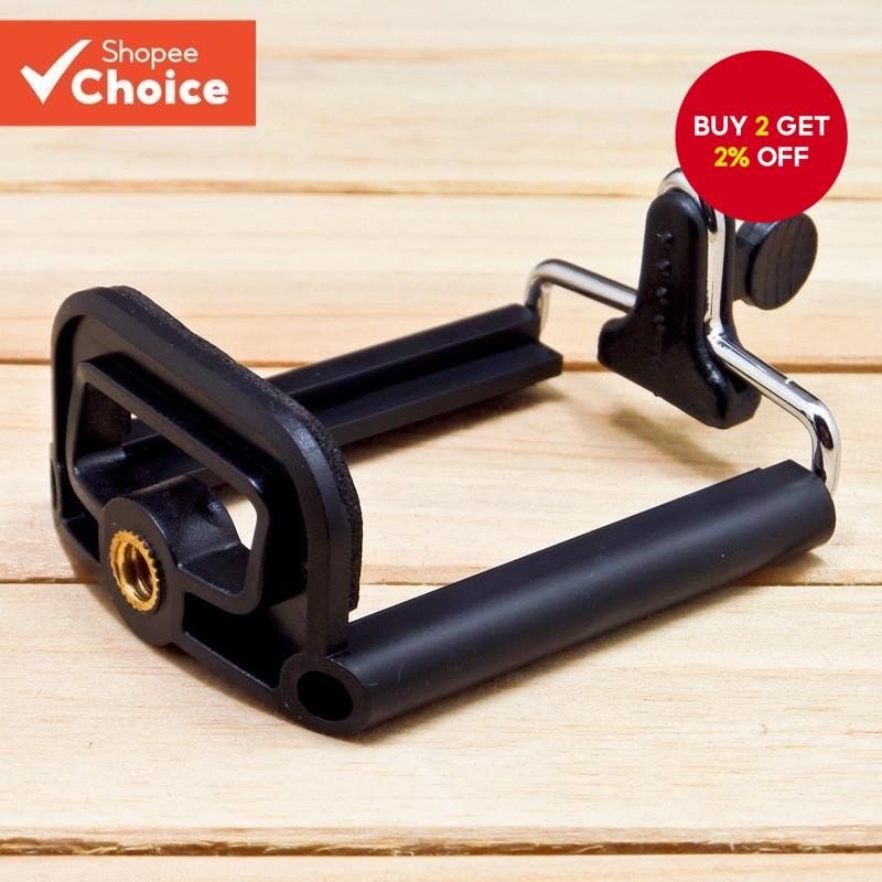 Phone Holder Selfie Stick Cellphone Clip Monopod Bracket U-shaped ...
