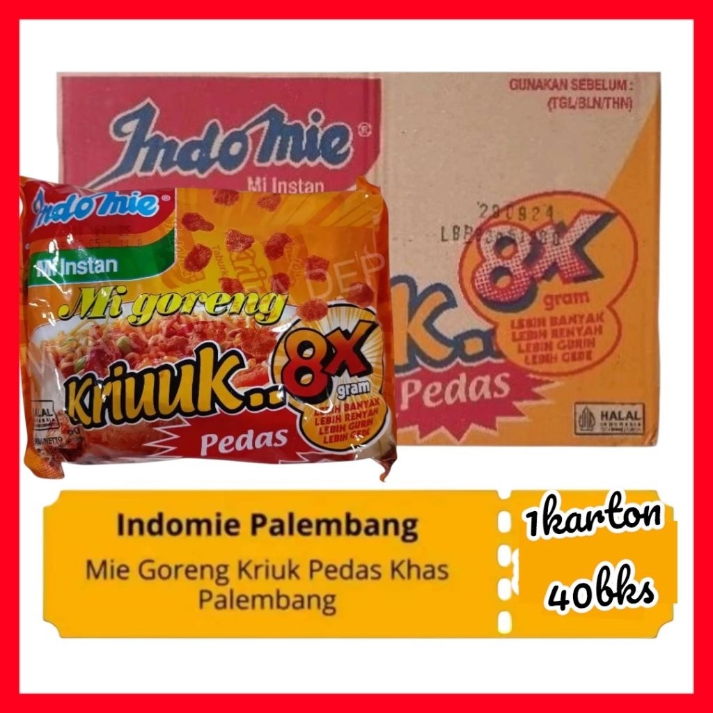 Fried Indomie crispy.... spicy Instant Noodles 90g pack/ Price for one ...