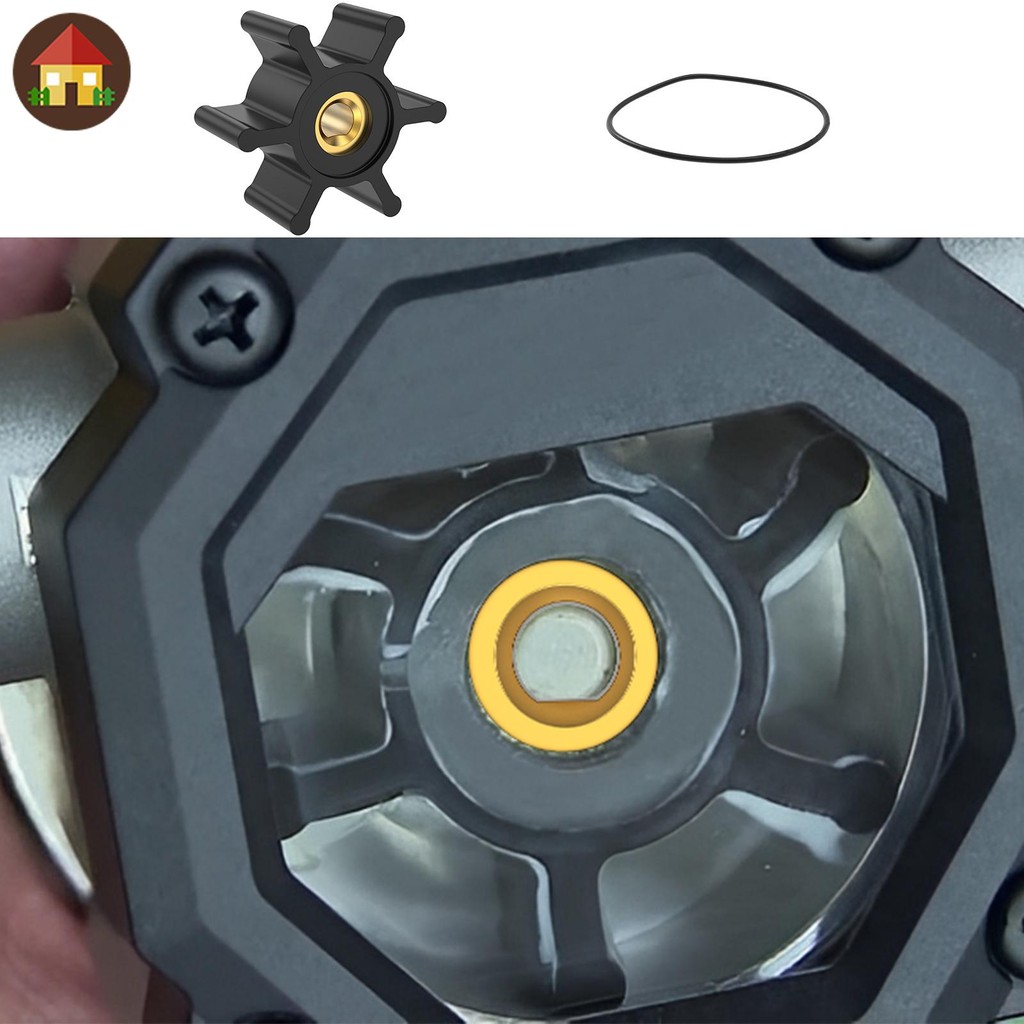 Upgraded Impeller with O Ring Brass Core Wear Resistant Leakproof ...