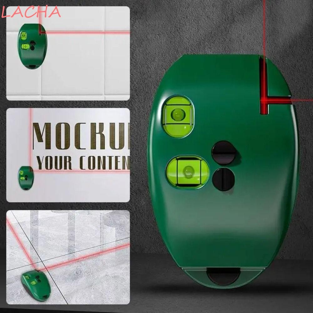 LACHAPELLE Mouse Laser Level, Vertical Horizontal Line Right Angle ...