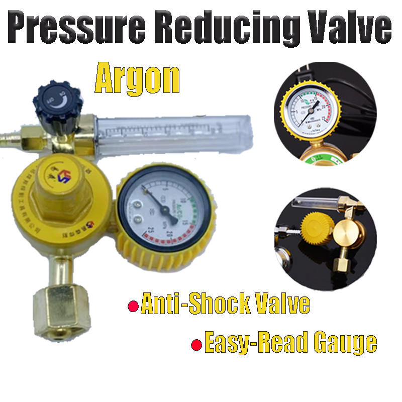 Oxygen Regulator Argon Regulator Pressure Reducing Valve Shock Proof ...