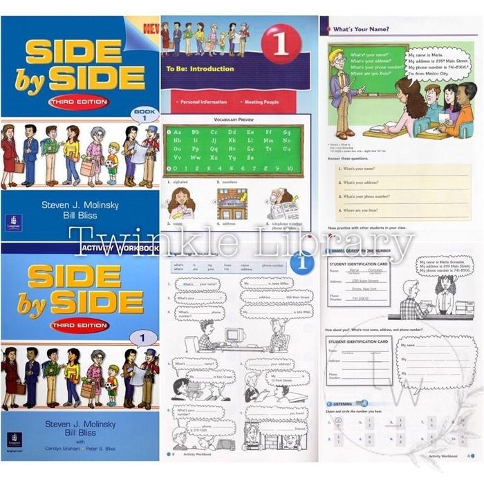 PHYSICAL Book Side by Side 1 2 3 4 Students' Book / Activity Workbook ...