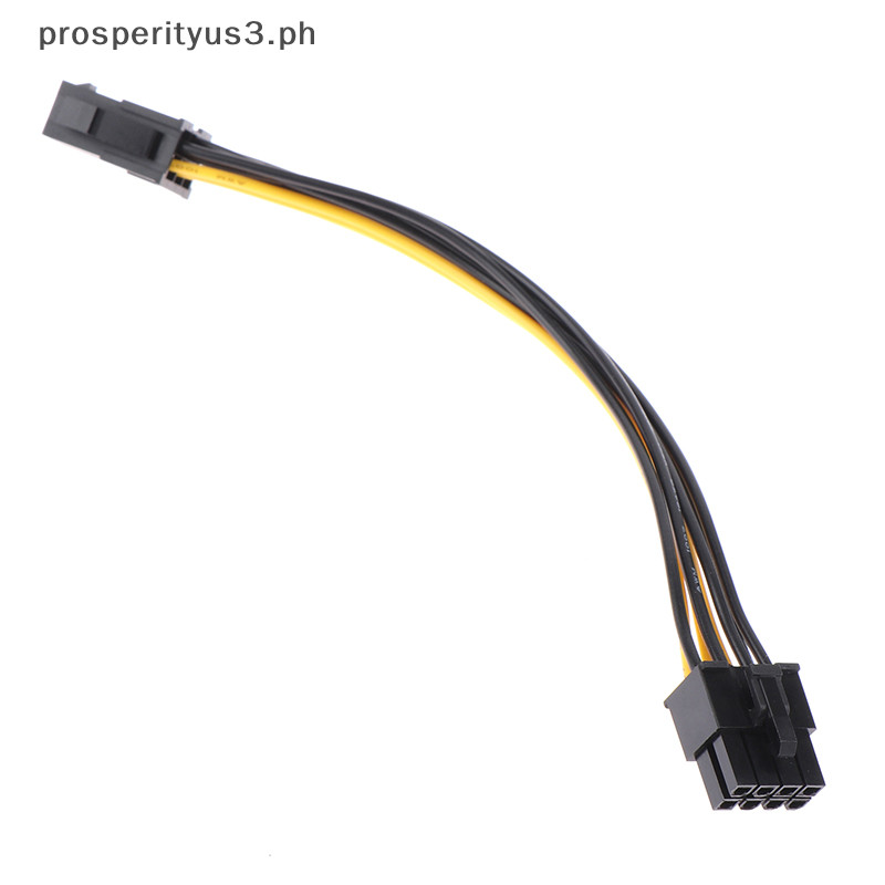 [prosperityus3] 6-Pin To 8-Pin PCI-E Power Converter Extension Cable ...