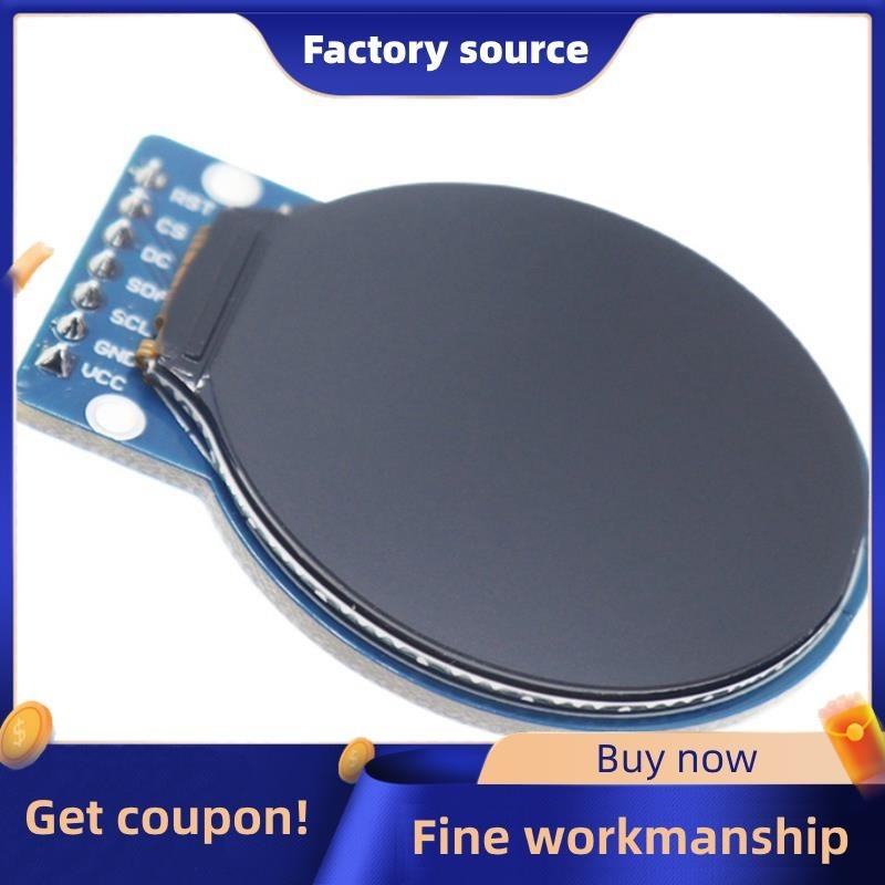 1.28 Inch TFT LCD Display Module Accessory Part Round RGB IPS HD ...