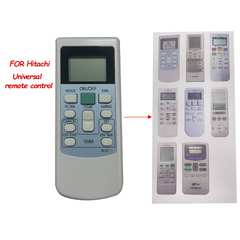 Suitable for HITACHI Air Conditioning Remote Control Universal Remote ...