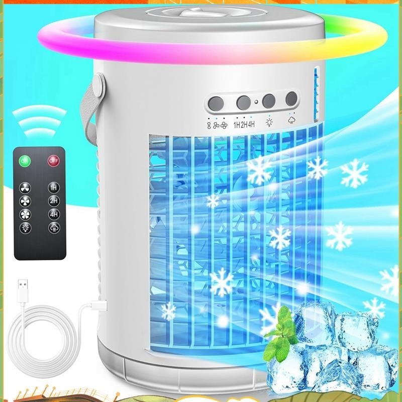 Portable Air Conditioners with Remote,Evaporative Mini Air Conditioner ...