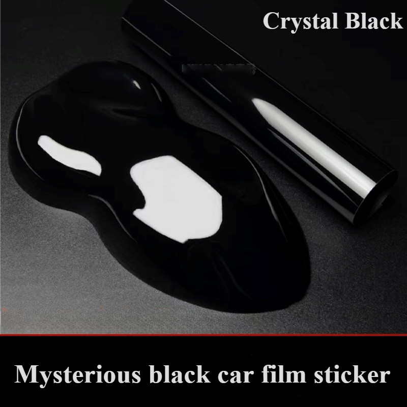 Mysterious Black Auto/Motor Film PET Forged Carbon Fiber Color Change ...
