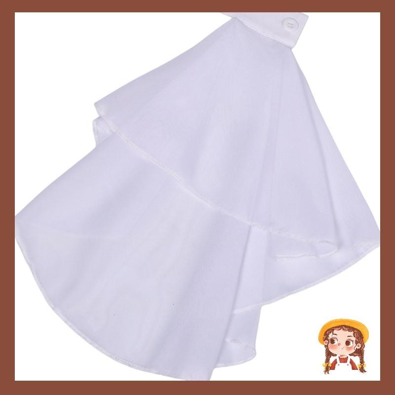 blg Unisex Detachable Ruffled False Collar Victorian Colonial Costume ...