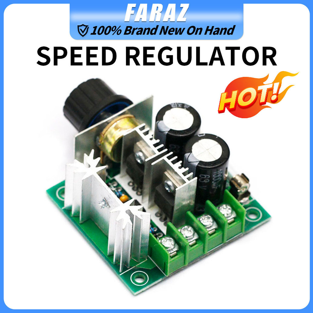 High-Q 12V- 40V 10A PWM DC Motor Speed Control Switch Controller Governor Speed Controller ...